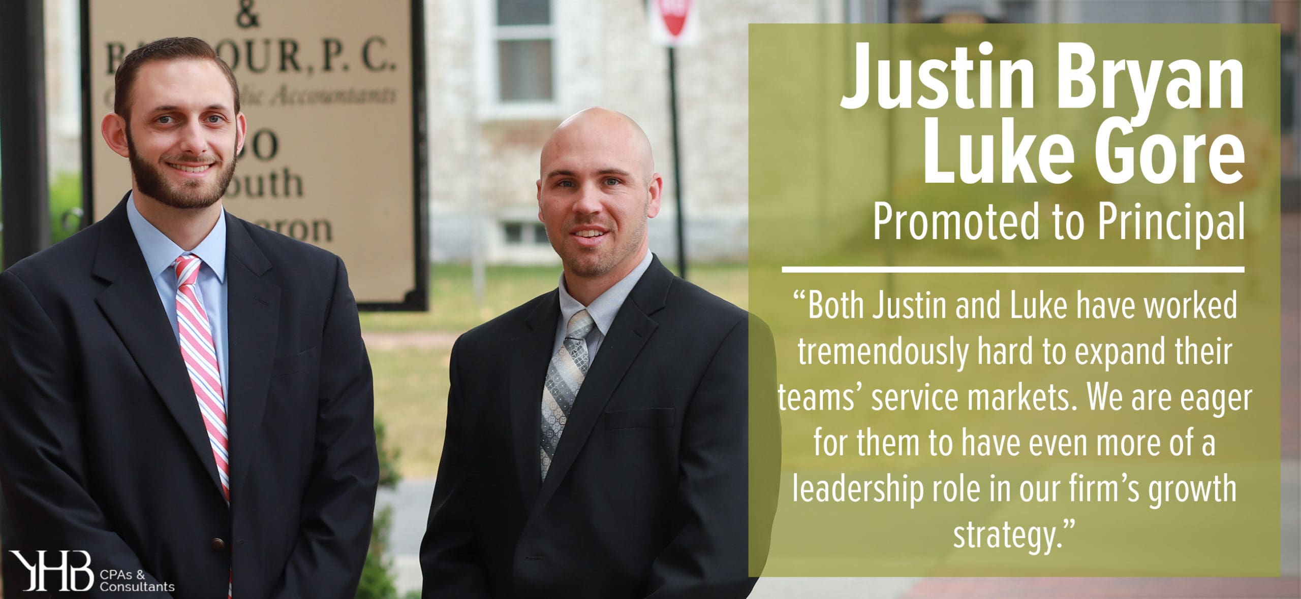 YHB Welcomes Justin Bryan and Luke Gore as Partners - YHB CPAs ...